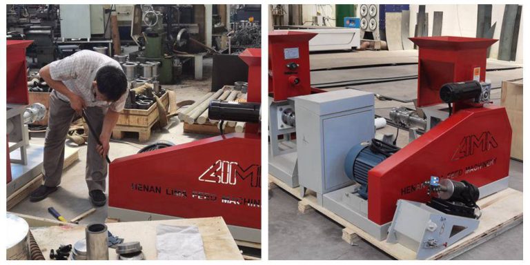 Extruded Fish Feed Machine | Floating Fish Feed Pellet Machine By Dry ...