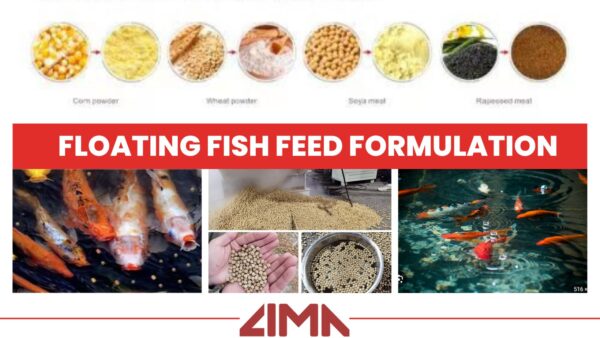 Floating fish feed formulation - Lima Feed Pelletizer